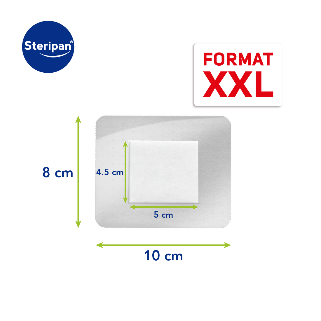 PANSEMENT STÉRILE IMPERMÉABLE GRAND FORMAT - STERIPAN