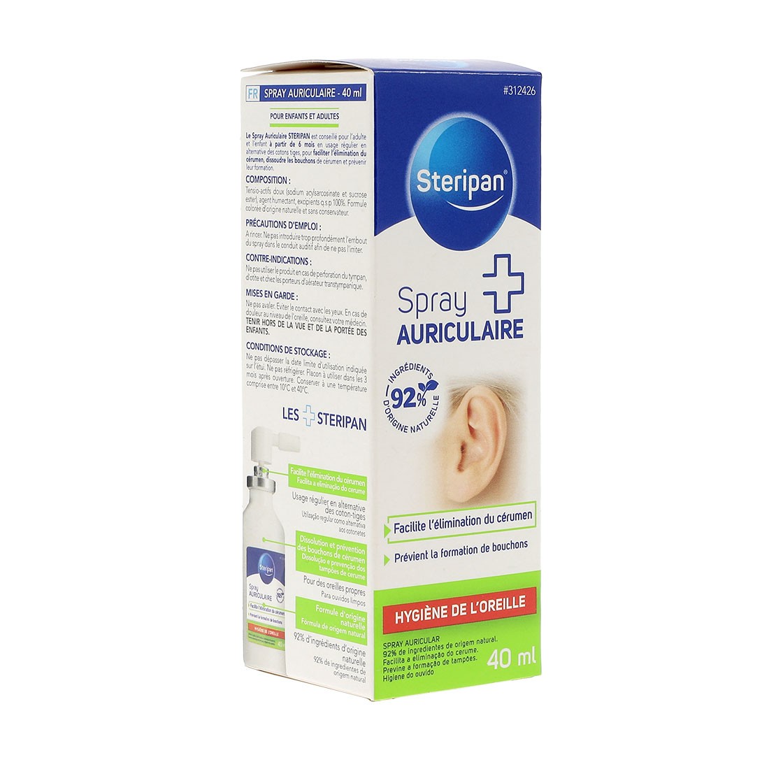 Spray Auriculaire - Steripan | Achat en ligne