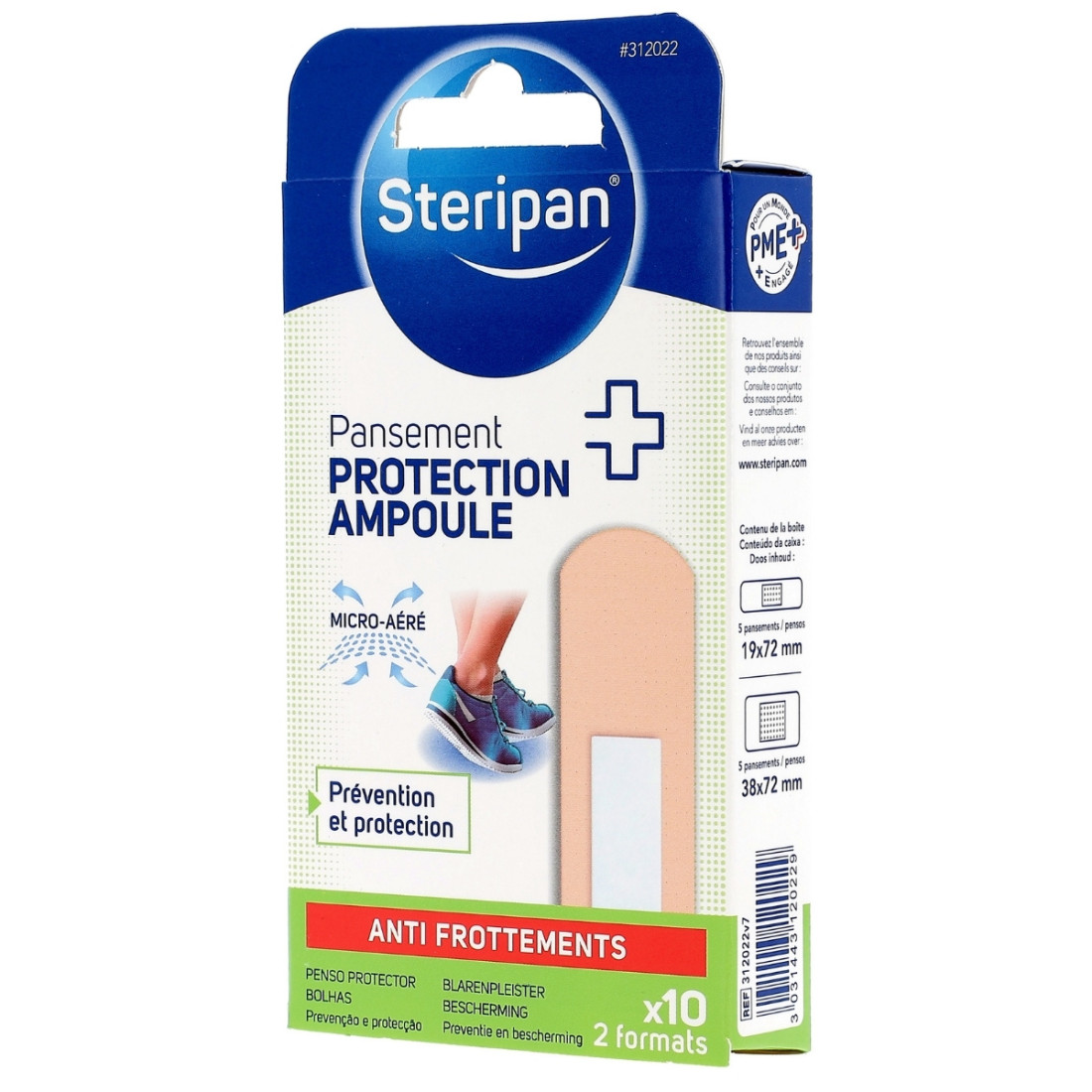 PANSEMENTS PROTECTEURS AMPOULES - 2 FORMATS - STERIPAN