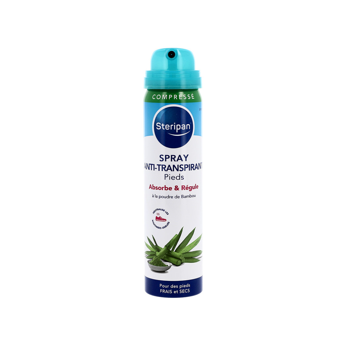 Spray anti transpirant - Transpiration - Steripan | Achat en ligne