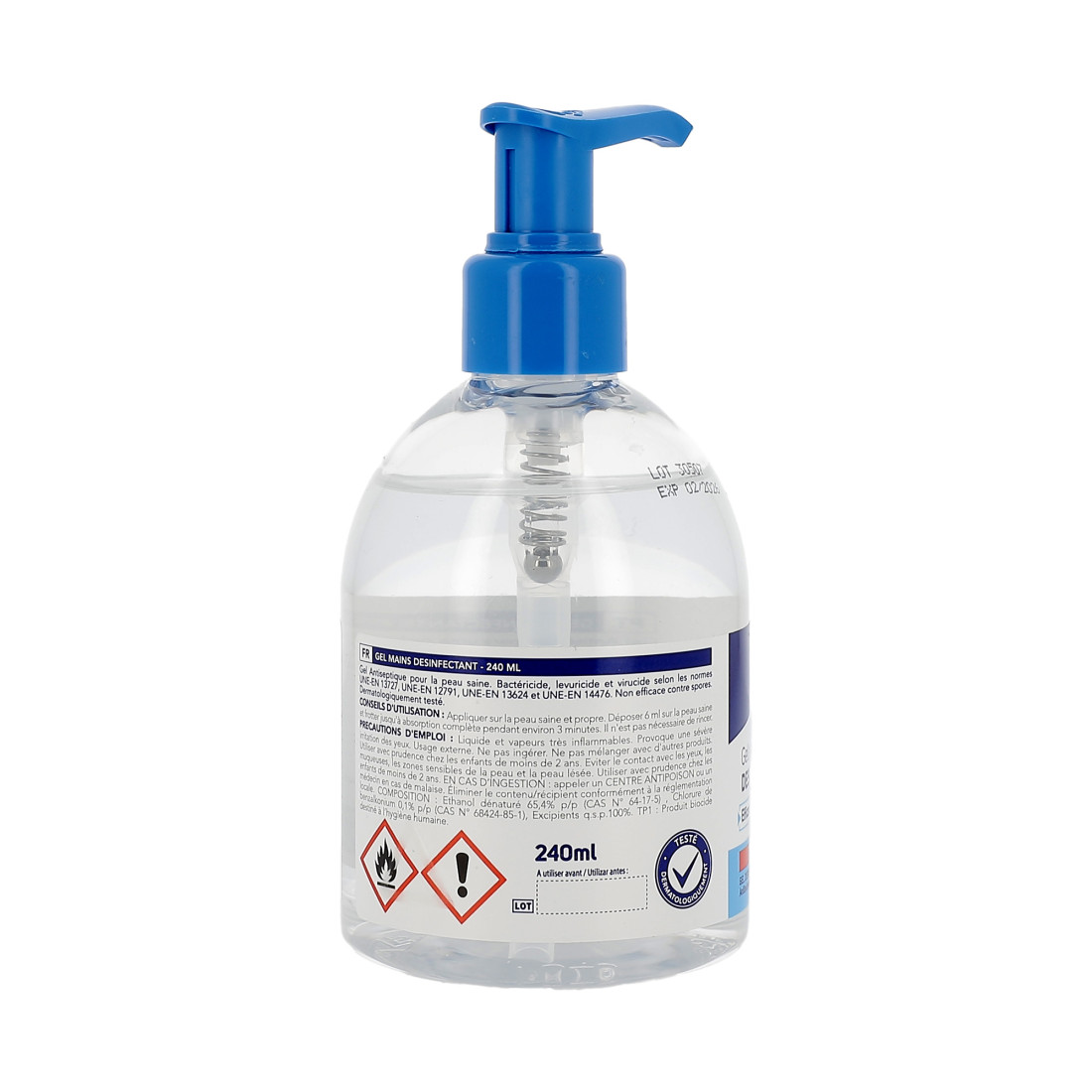 GEL ANTIBACTERIEN POUR LES MAINS - Steripan