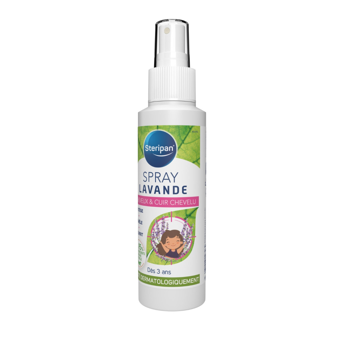 SPRAY LAVANDE CHEVEUX ET CUIR CHEVELU - Steripan